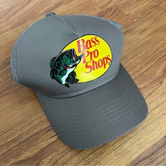 Bass Pro Shops | Accessories | Bass Pro Shop Grey Trucker Hat | Poshmark